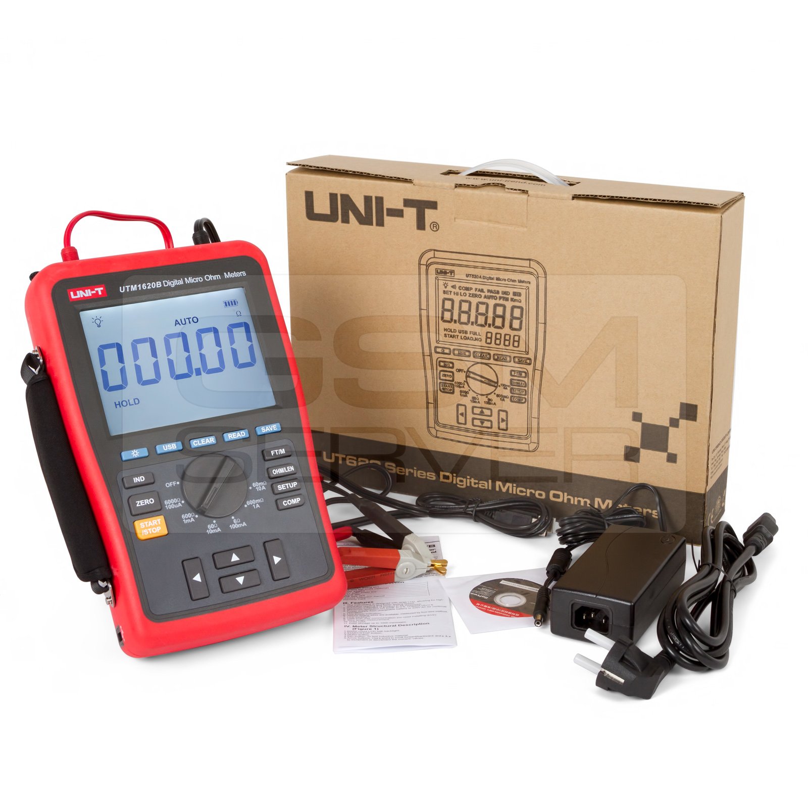Micro ohmímetro digital UNI-T UT620B - GsmServer